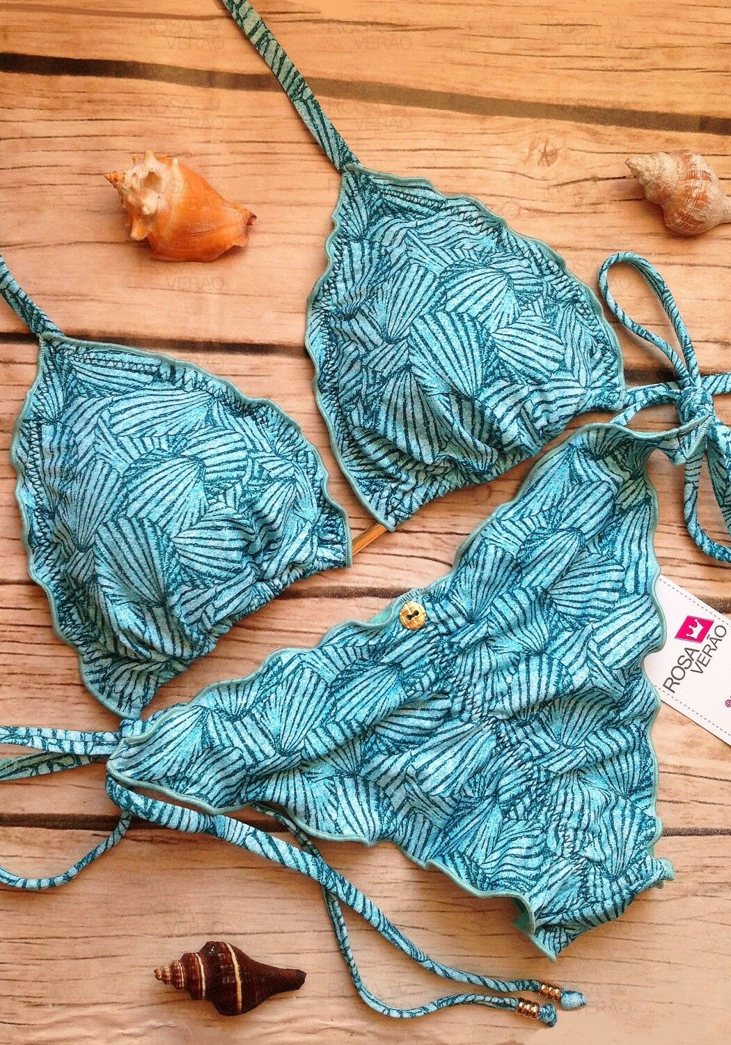 Biquíni Empina Bumbum Maldivas — Rosa Verão